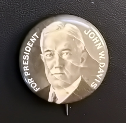John Davis - Matthew Rosenbaum Political Pins
